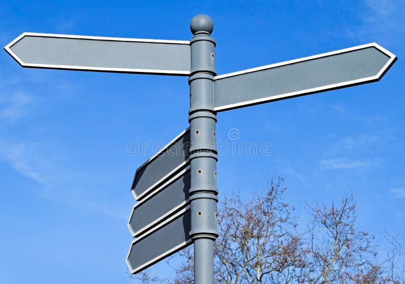 Road indicator stock image. Image of intersection, automobile - 20476273