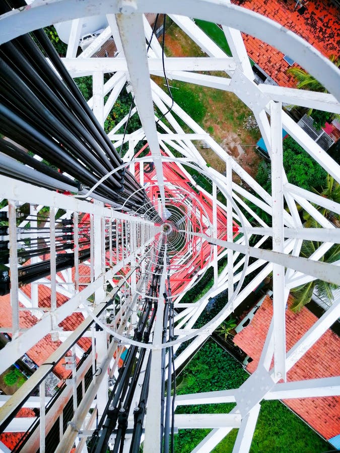 Path of Ladder stock image. Image of path, cables, ladder - 165816533