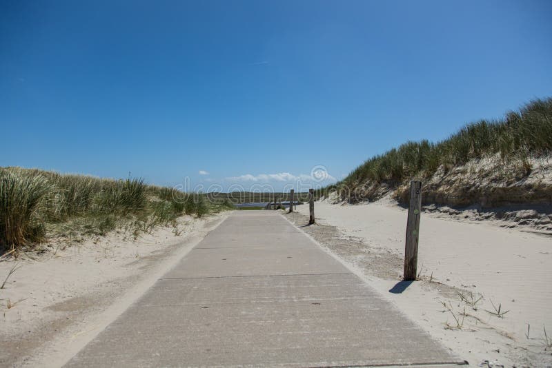 Path to nowhere stock photo. Image of waddenzee, terschelling - 255157026