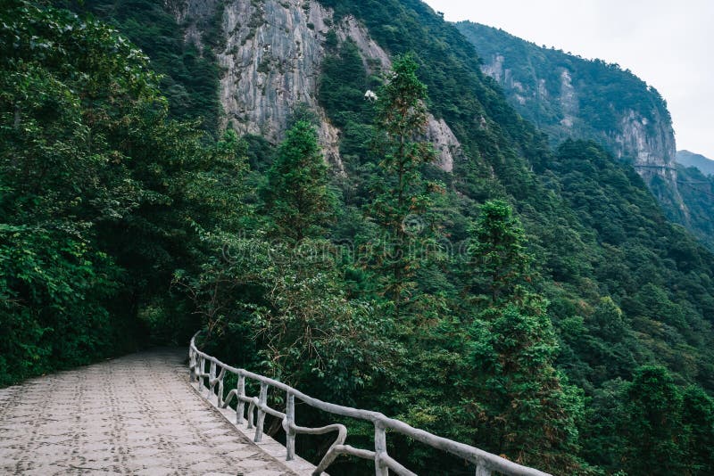 Path Leading To Traditional Chinese House in Yongfu Temple, Hang Stock ...
