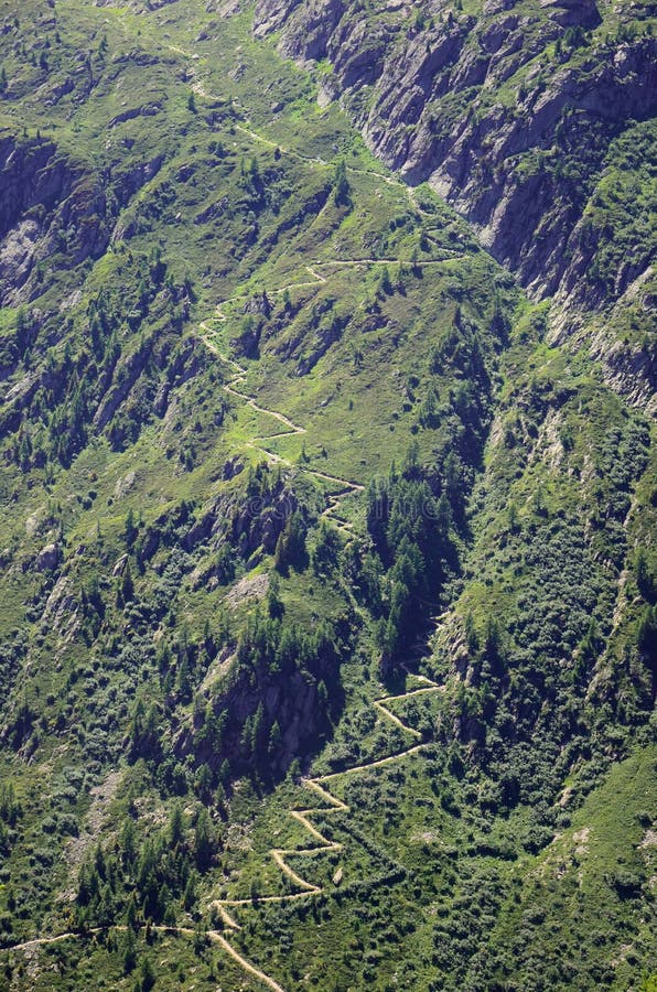 Path stock image. Image of long, path, winding, steep - 38502529