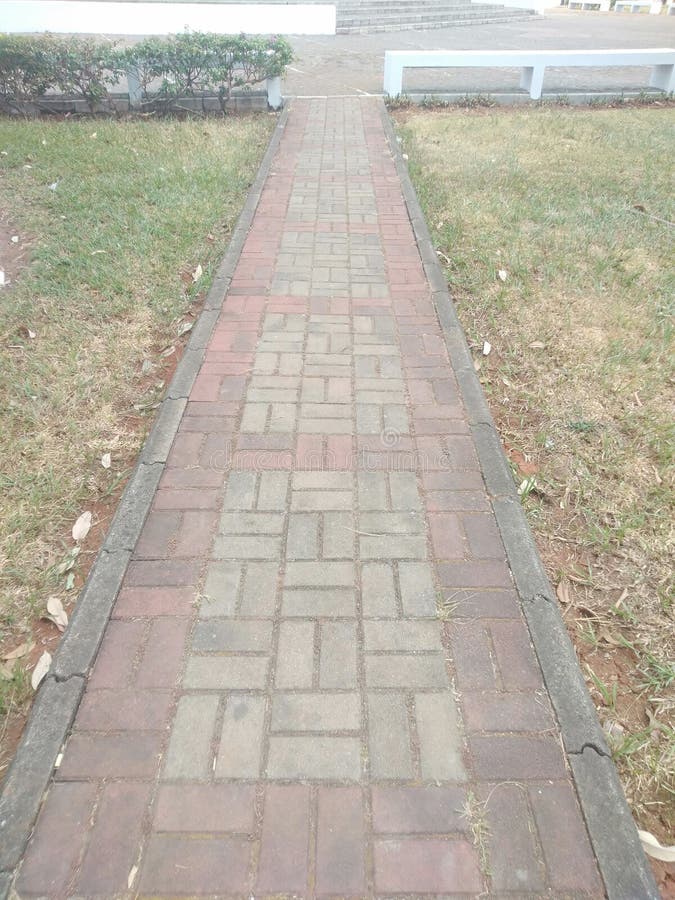A Path Made of Rocks in Nature Stock Image - Image of pond, rock: 258406391