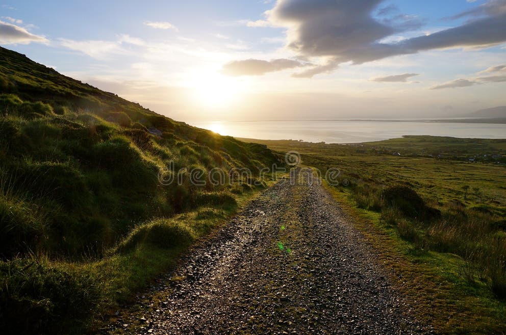 Path on Mountain in Ireland Stock Image - Image of path, ireland: 61763981
