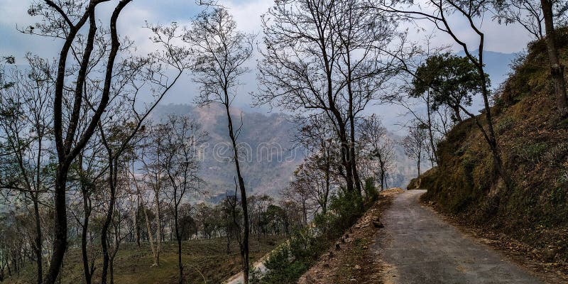 Path on mountain side stock image. Image of grass, side - 176418313