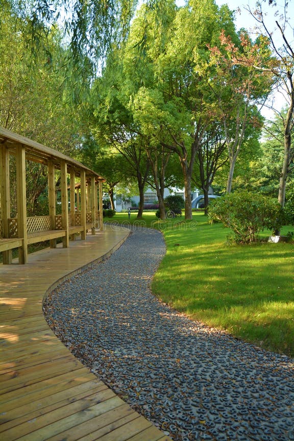 Path with Numbers in High Tech District Stock Image - Image of numbers ...