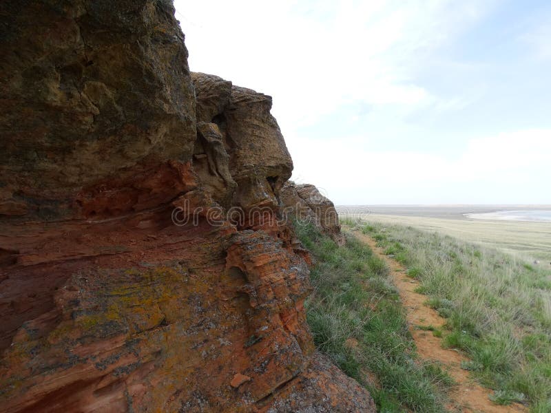 The path over the abyss stock photo. Image of tree, path - 106737450