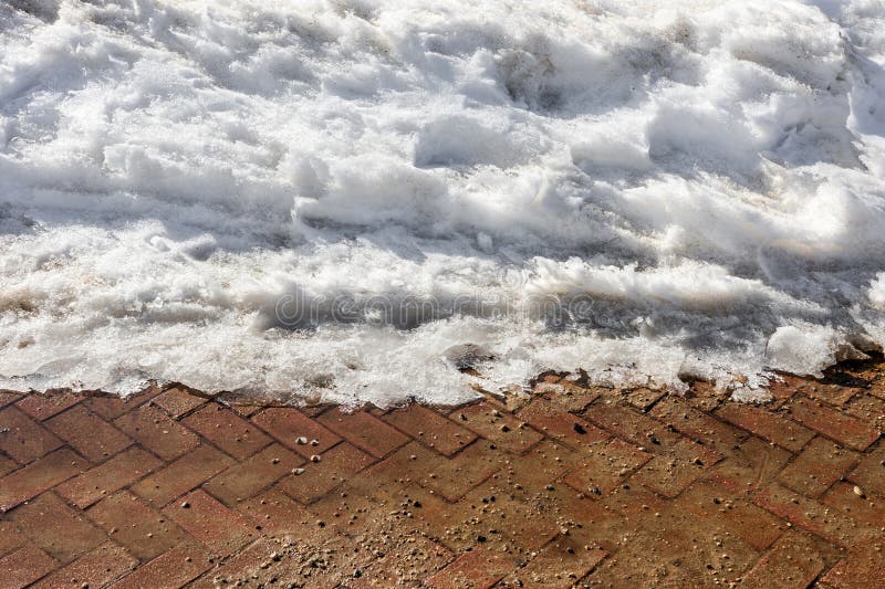 Path in the Park in Early Spring. Stock Photo - Image of footpath ...