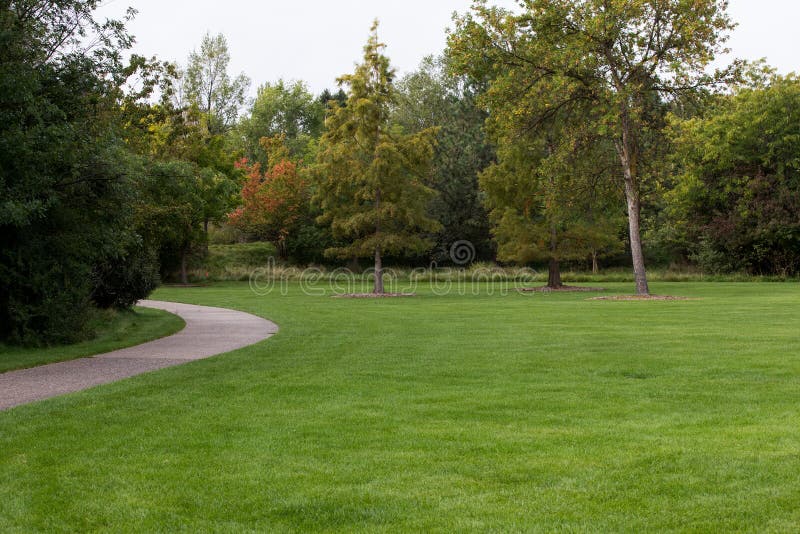 Path in the park stock image. Image of structure, park - 60657751