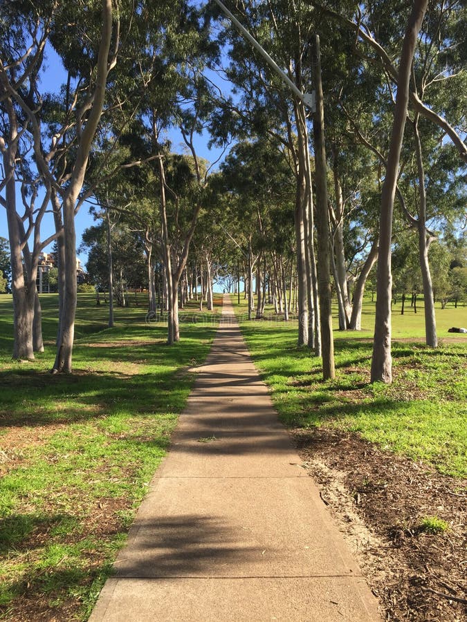 A Path in Parramatta Sydney Australia Stock Photo - Image of warm ...