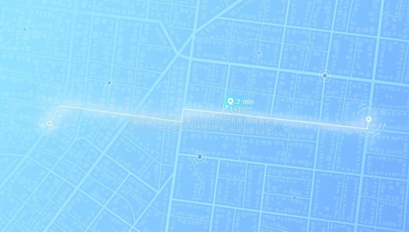 Path from Point To Intended Goal, Destinations, Signs. Roads Throughout ...