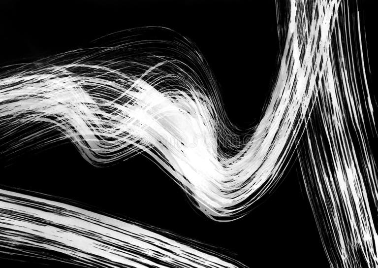 Path of Reflection on the Sheet Format with a Wide Brush. Calligraphy ...