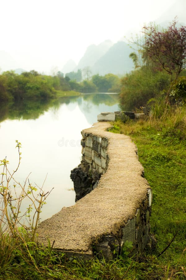 A path beside the river stock image. Image of mountains - 99287685