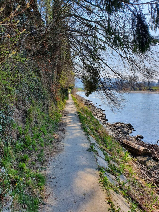 Path by Riverside stock photo. Image of wilderness, trail - 183820762