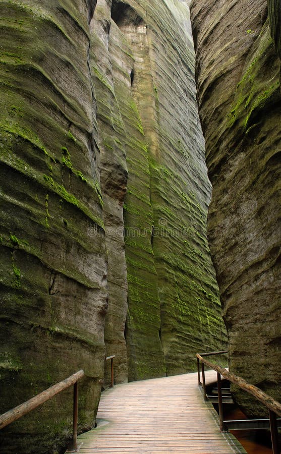 Path in rocks stock photo. Image of grey, walls, narrow - 15683438