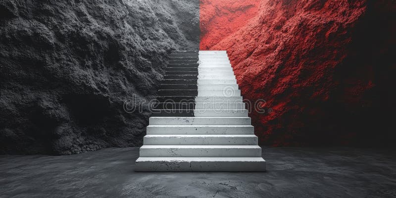 A Path Splitting into Two, Symbolizing Tough Life or Business Decisions ...