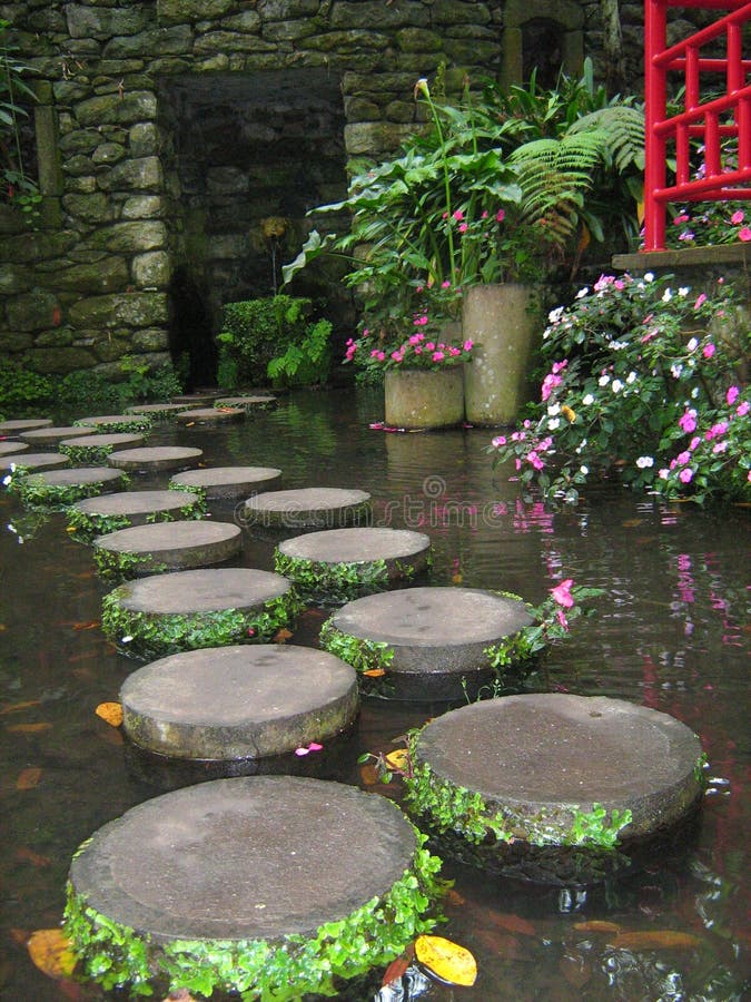 Path of stones stock image. Image of follow, waters, quench - 66165455