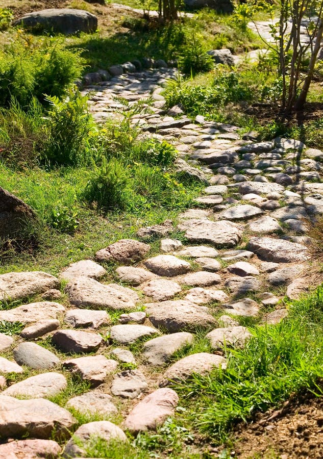 Path from stones stock photo. Image of pathway, path - 33956750