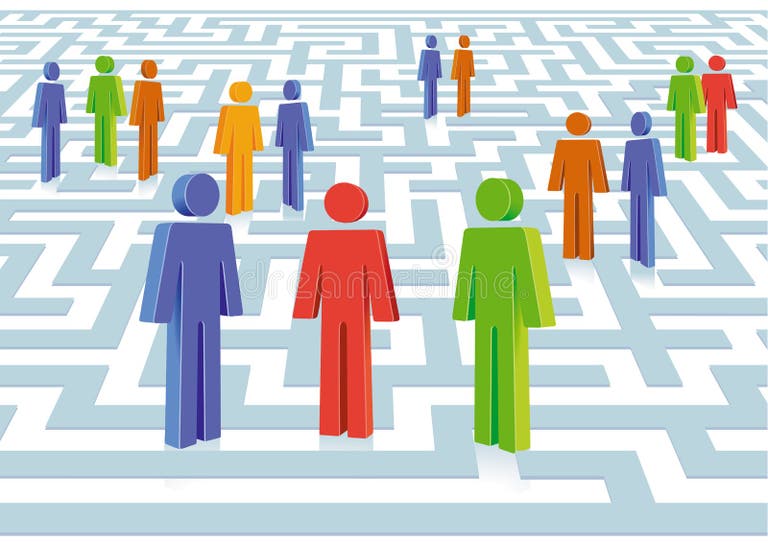 Successful Strategy Maze Stock Illustrations – 496 Successful Strategy ...