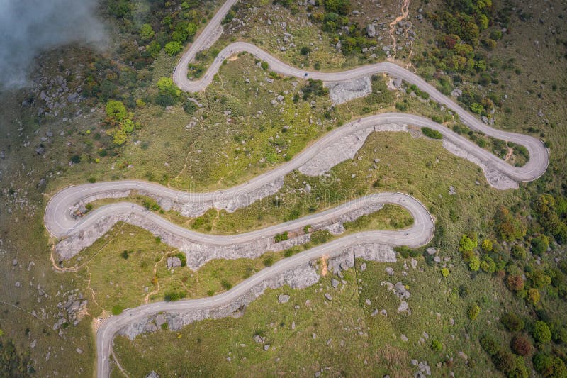 Path in Tai Mo Shan, Highest Peak in Hong Kong Stock Image - Image of ...
