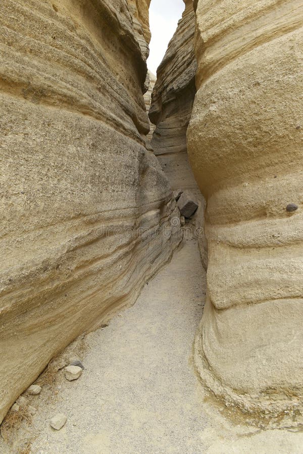 Path through the Tent Rocks Stock Photo - Image of adventure, paths ...