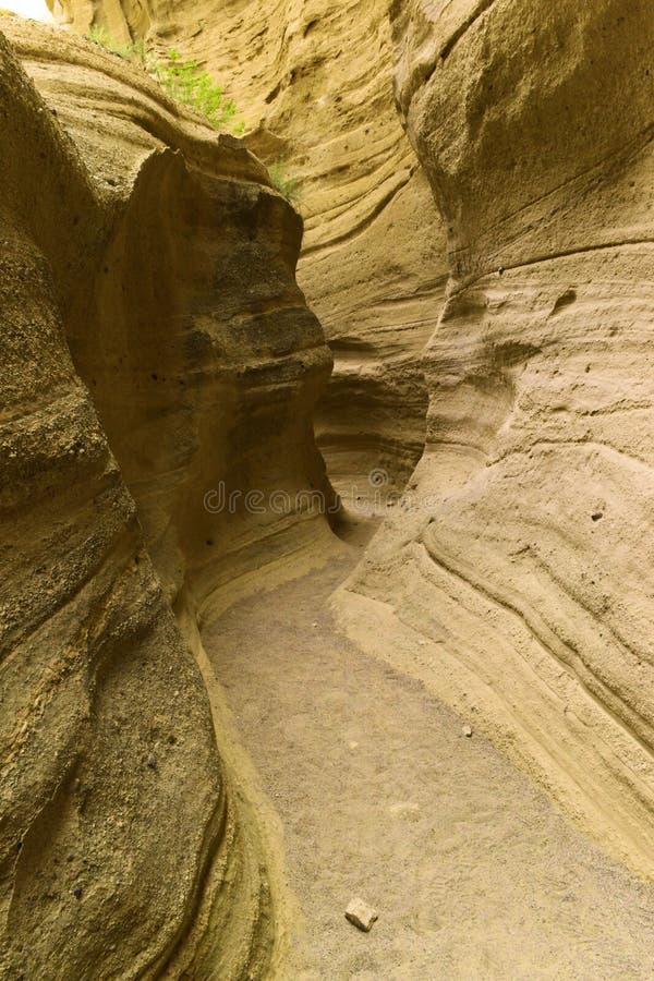 Path through the Tent Rocks Stock Photo - Image of adventure, paths ...