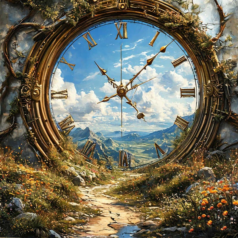 A path through time stock image. Image of glass, time - 354364373