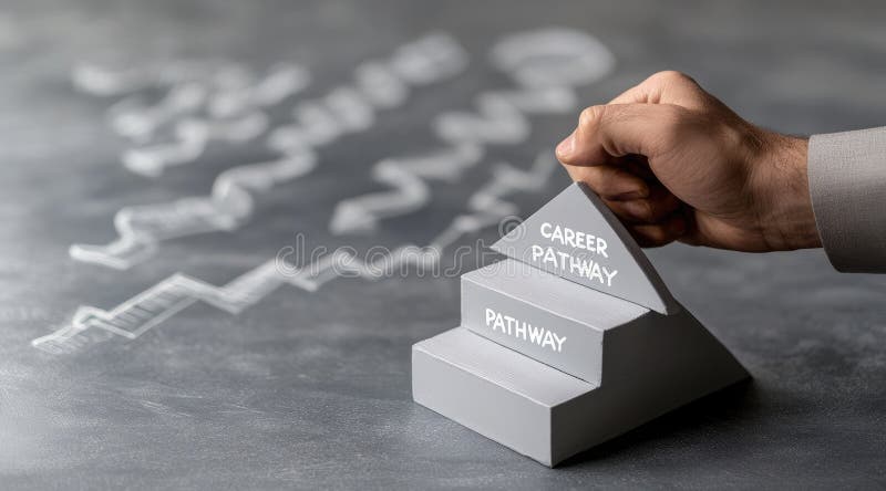 Path To Advancement, a Depiction of Steps in Professional Growth and ...