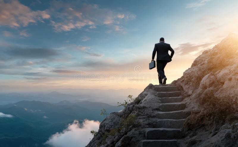 Path To Advancement, a Depiction of Steps in Professional Growth and ...