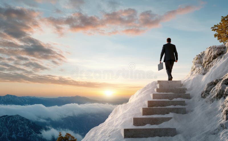 Path To Advancement, a Depiction of Steps in Professional Growth and ...