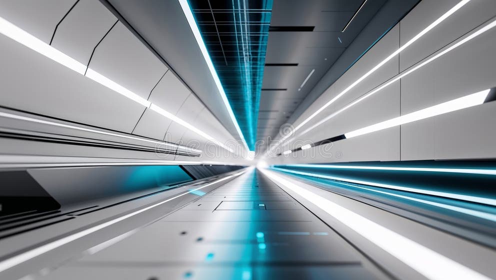 The Path To the Age of Digital Transformation and Progress Stock Photo ...