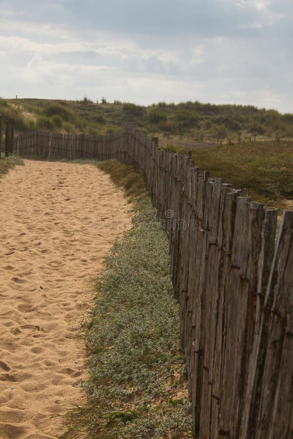 Path to the beach stock image. Image of path, mountain - 260772667
