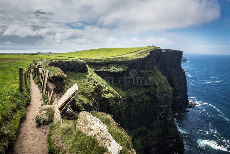 Path to the cliffs stock image. Image of path, cliff - 36593399