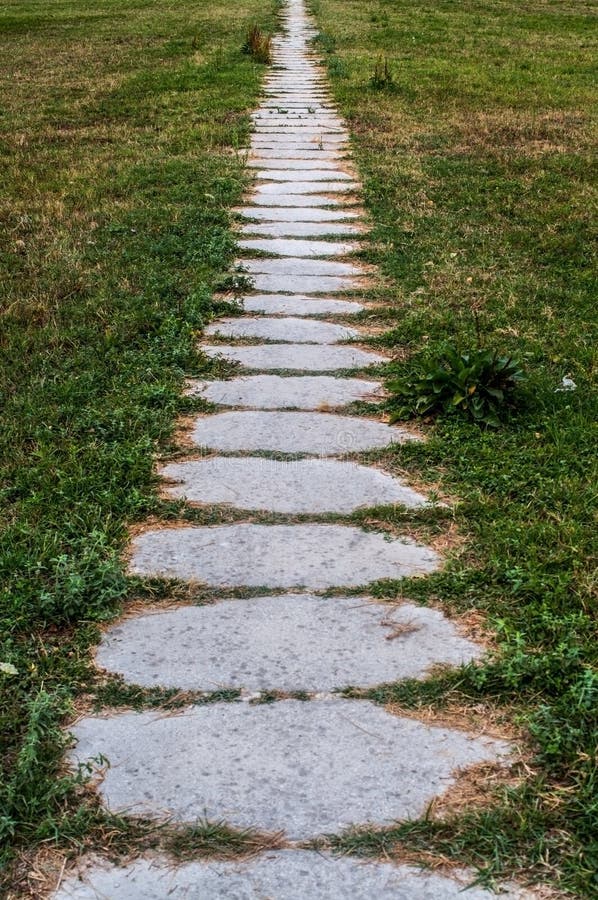 Path to far away stock photo. Image of season, footpath - 57806110