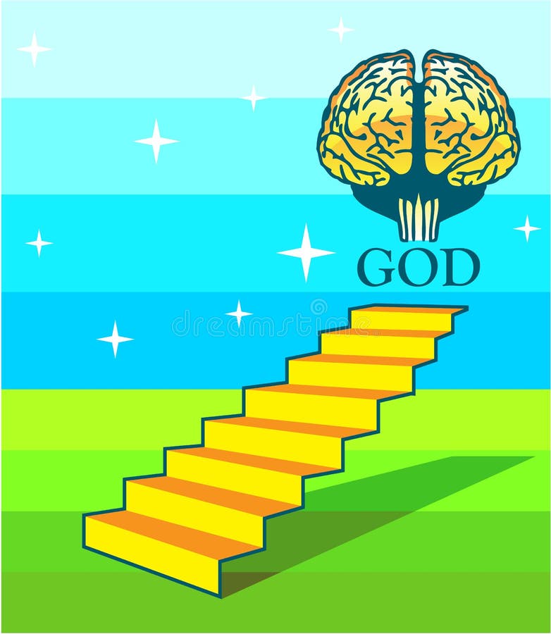 Path to God vector stock vector. Illustration of culture - 71033607