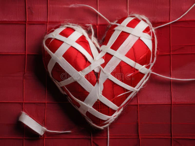 Path To Healing: Heart after Rupture Stock Illustration - Illustration ...