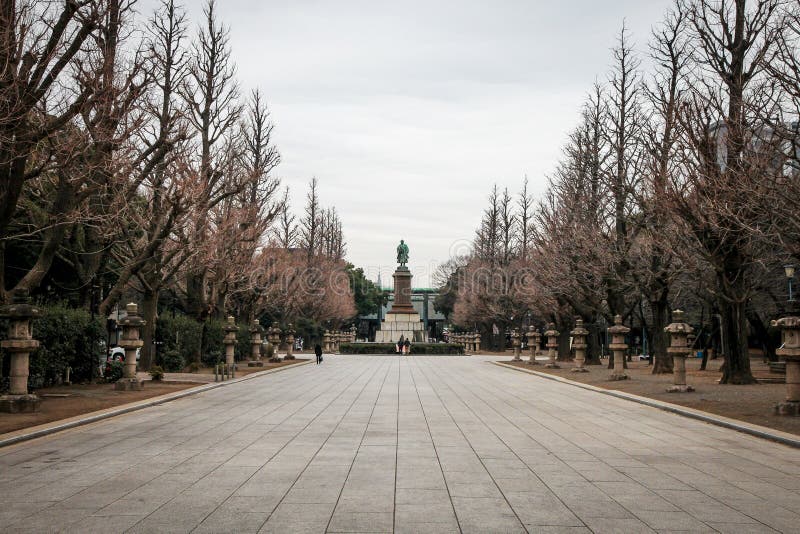 Path to Japanese Temple stock photo. Image of walk, color - 38178292