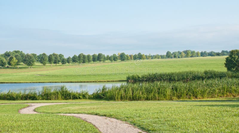 Path To the Lake stock image. Image of landscape, path - 32801101