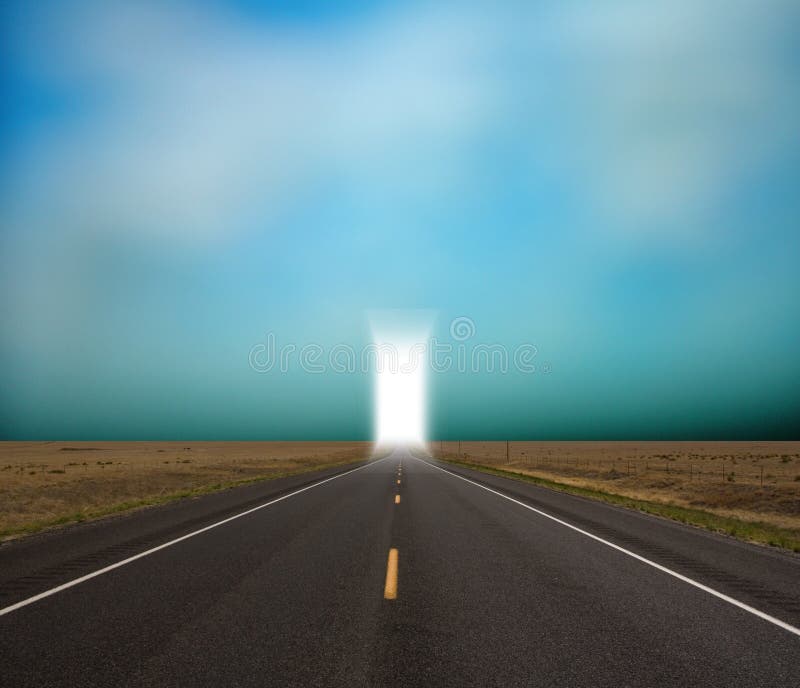 Path to light stock photo. Image of road, street, explosion - 3609768