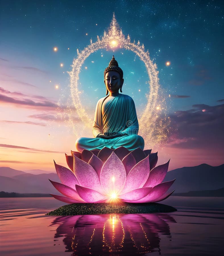 Path to Nirvana stock illustration. Illustration of aura - 374453098