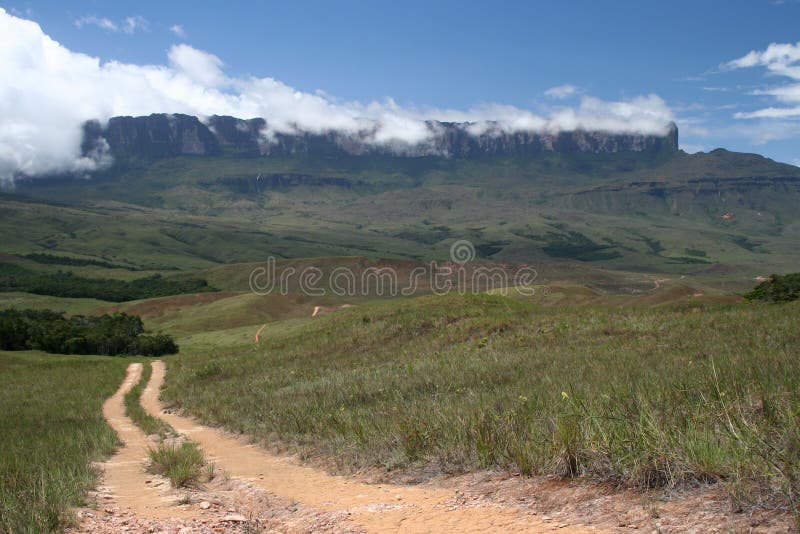 Roraima tepui stock image. Image of venezuela, conan, tepui - 1526405