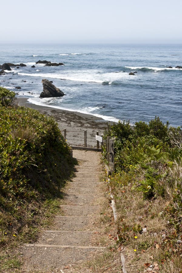 Path To the Sea stock image. Image of coastal, scenic - 32392953