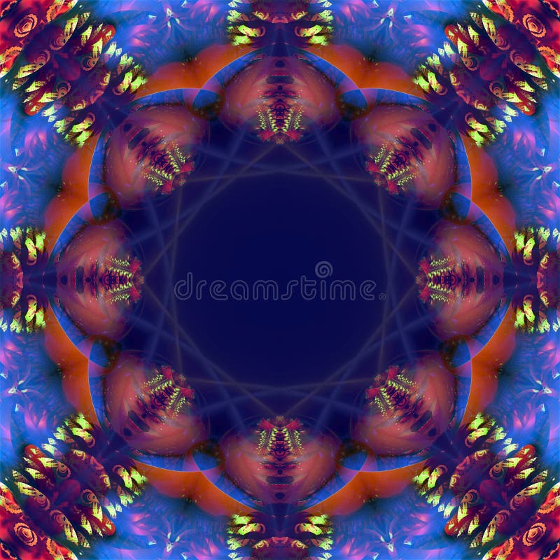 Path To the Sphere - Mandala Stock Illustration - Illustration of ...
