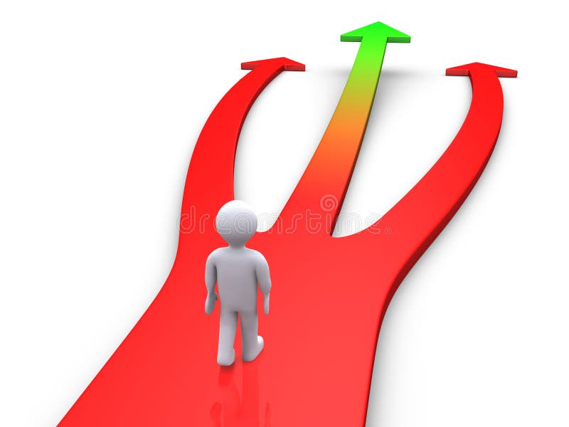 Path to success stock illustration. Illustration of finance - 20548462