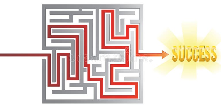 Path To Success Stock Illustrations – 24,163 Path To Success Stock ...