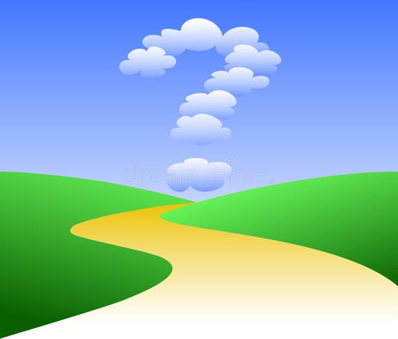 Path To Uncertain Future/eps Stock Vector - Illustration of highway ...