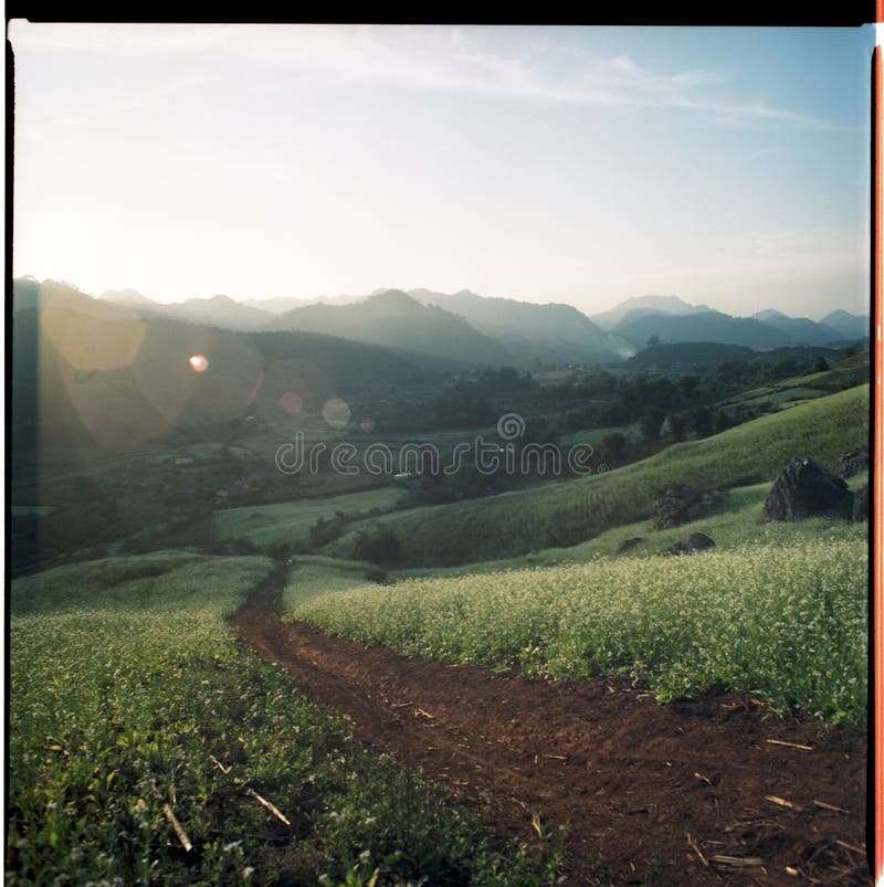 Path to vilage stock photo. Image of village, time, path - 125509830