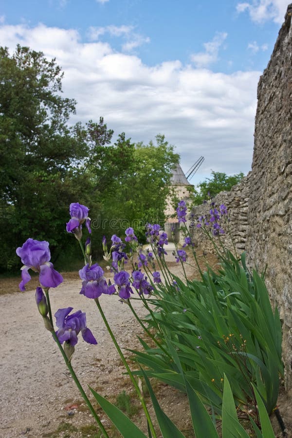 Path to the Windmill stock image. Image of france, moulin - 26206373