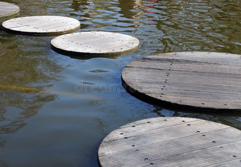 Path through water stock image. Image of holland, dutch - 6027779