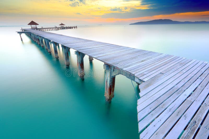 Path way to see sunrise stock photo. Image of cloud, sunrise - 27532104