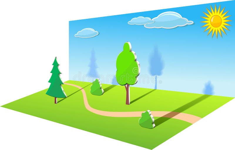 Spring Woods Path Stock Illustrations – 16,253 Spring Woods Path Stock ...
